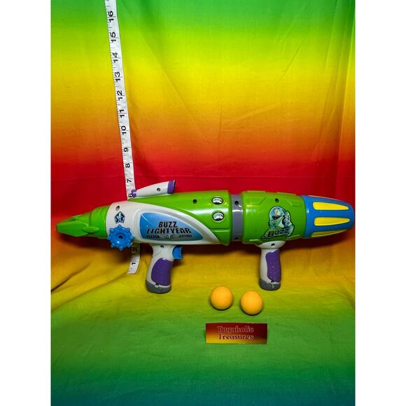 Pixar | Toys | Disney Pixar Toy Story Buzz Lightyear Ball Launcher ...